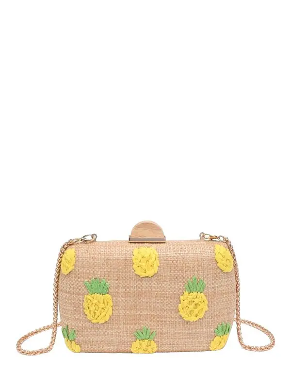 URBAN EXPRESSIONS Pebbles Evening Bag - Pineapple