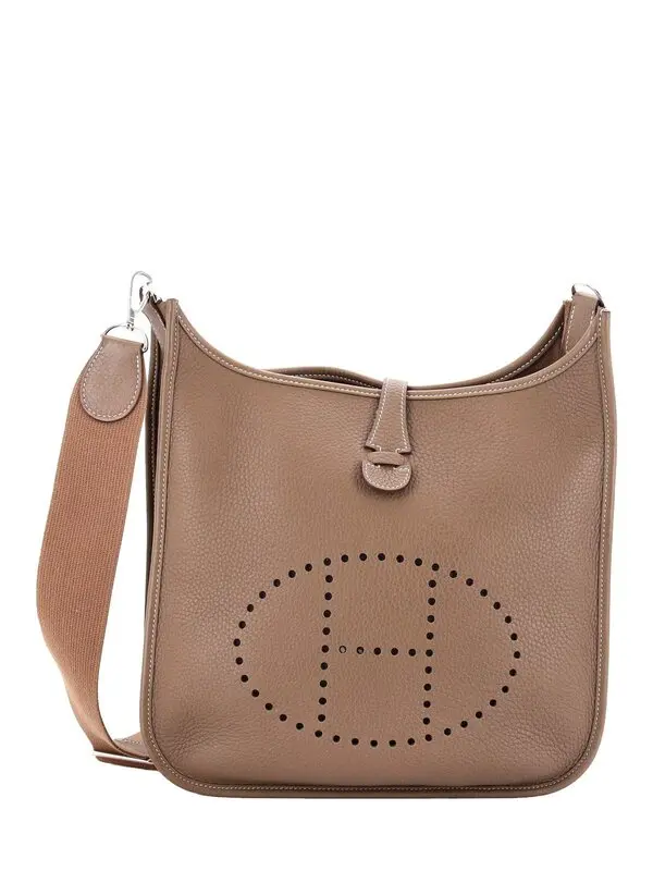 Hermès Evelyne Bag Gen Iii Clemence Pm - Grey