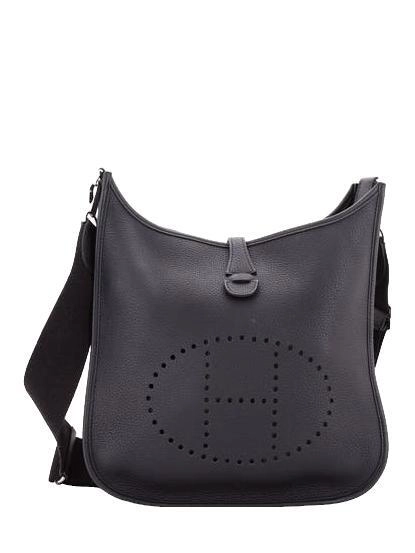 Hermès Evelyne Bag Gen Iii Clemence Pm - Black