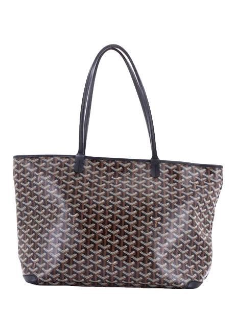 Goyard Artois Tote Coated Canvas Gm - Black