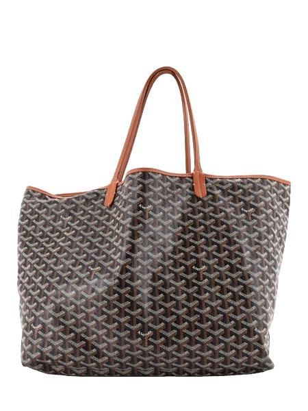 Goyard Saint Louis Tote Coated Canvas Gm - Brown