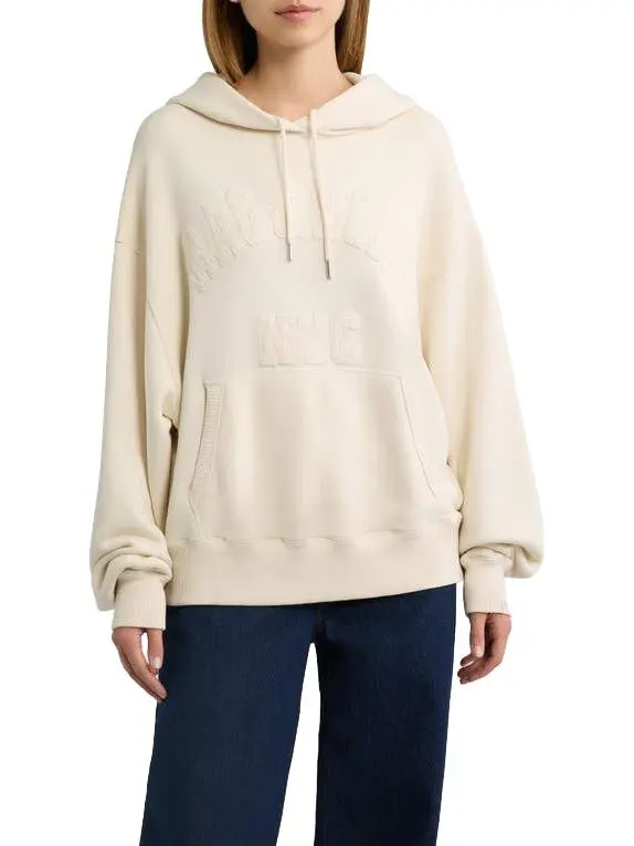 Rag & Bone University Vintage Hoodie - Ivory