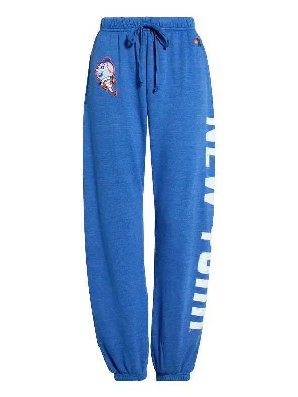 Aviator Nation New York Mets Graphic Joggers - Blue