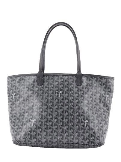 Goyard Artois Tote Coated Canvas Pm - Grey