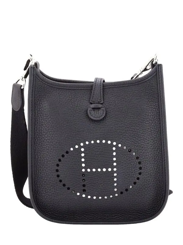 Hermès Evelyne Bag Gen Iii Clemence Tpm - Black