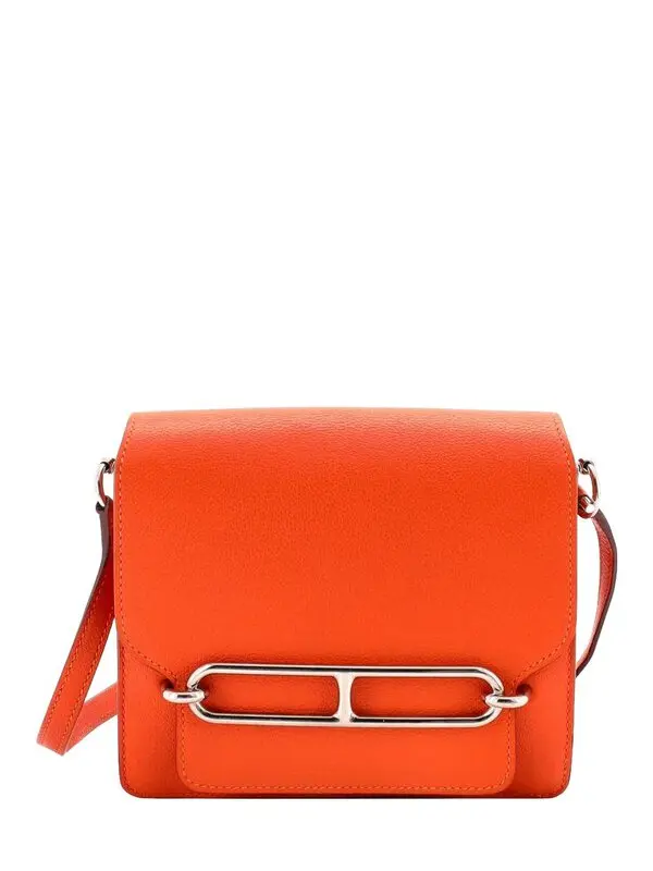 Hermès Roulis Bag Evercolor 18 - Orange