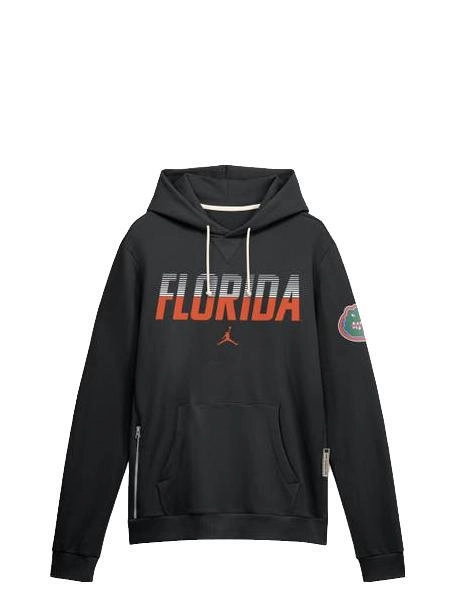JORDAN BRAND Florida Gators Standard Issue Dri-fit Hoodie - Black