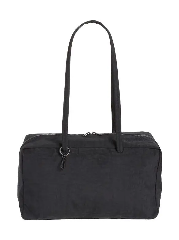 Baggu Medium Recycled Nylon Bowler Bag - Black