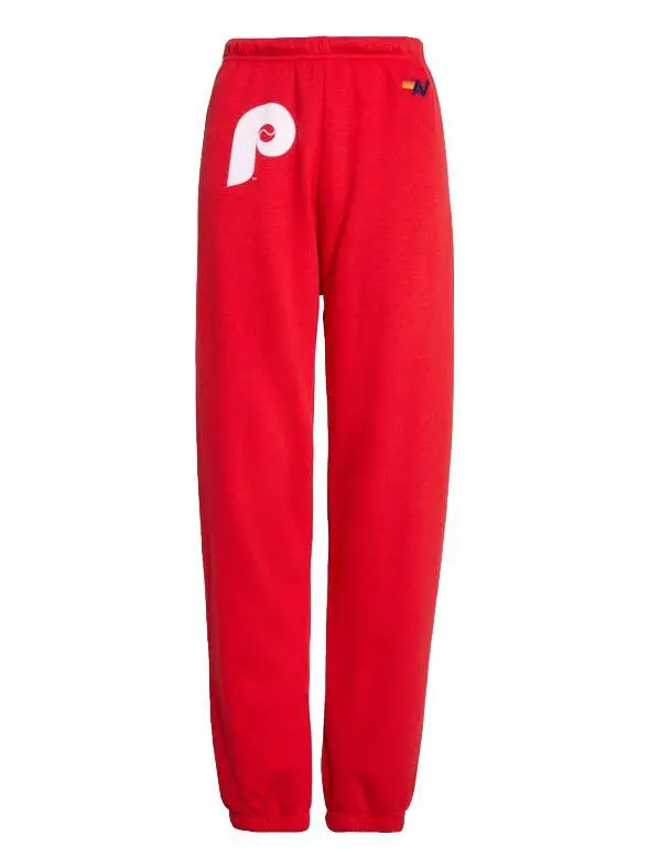 Aviator Nation Philadelphia Phillies Sweatpants - Red