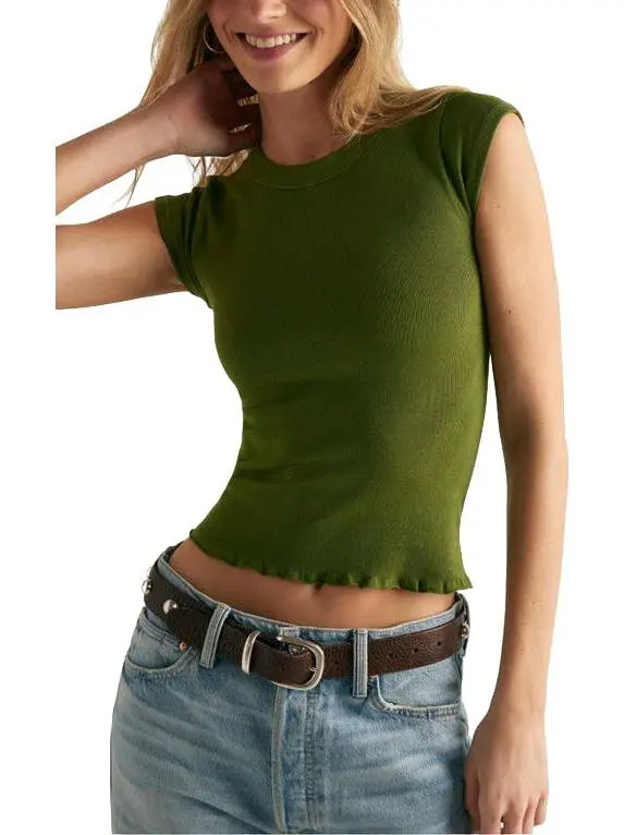 Free People So Soft Seamless Baby Tee - Ferngully