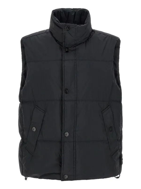 Stone Island Padded Vest - Blue