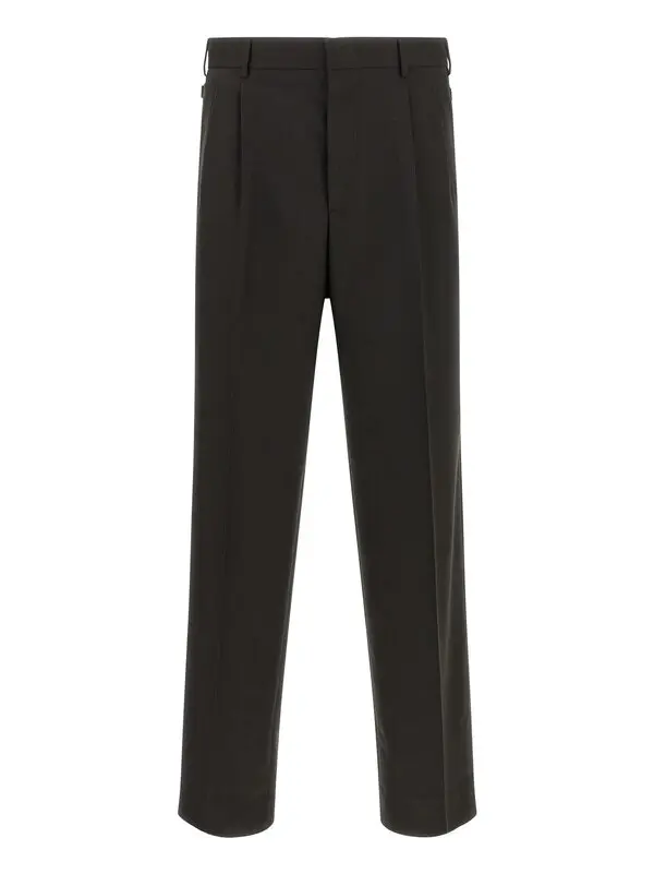 CELLAR DOOR Nev Tailored Trousers - Brown