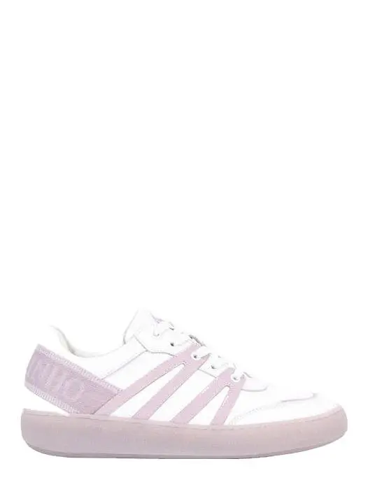 CAVALINHO Limited-edition Leather Lace-up Sneakers - Lilac/white