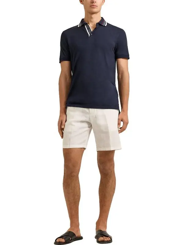 Orlebar Brown Dominic Cotton Classic-fit Polo Shirt - Night Iris