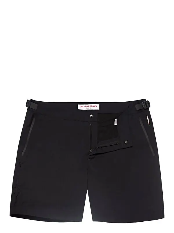 Orlebar Brown Bulldog Bonded Mid-length Swim Shorts - Night Iris