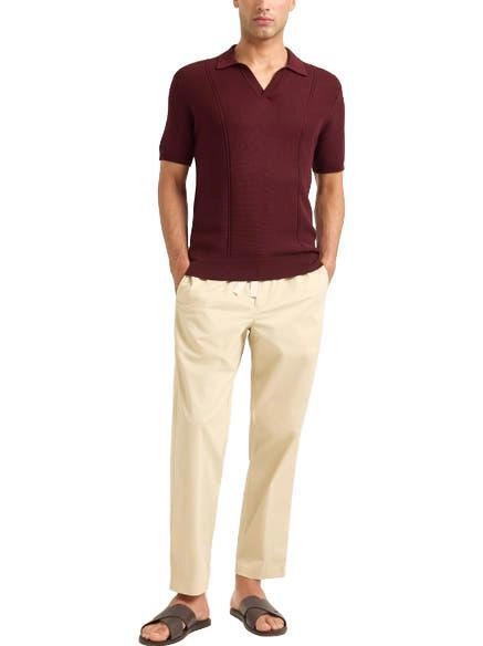 Orlebar Brown Horton Pique Tailored-fit Polo Shirt - Damson