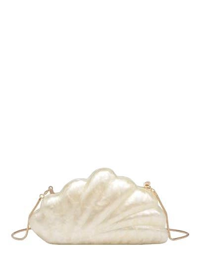 URBAN EXPRESSIONS Andrina Evening Bag - Ivory