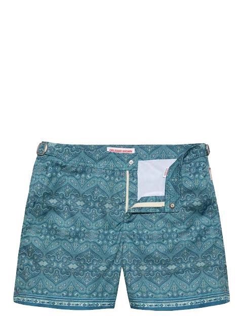 Orlebar Brown Bulldog Exclusive-print Swim Shorts - Nova Blue