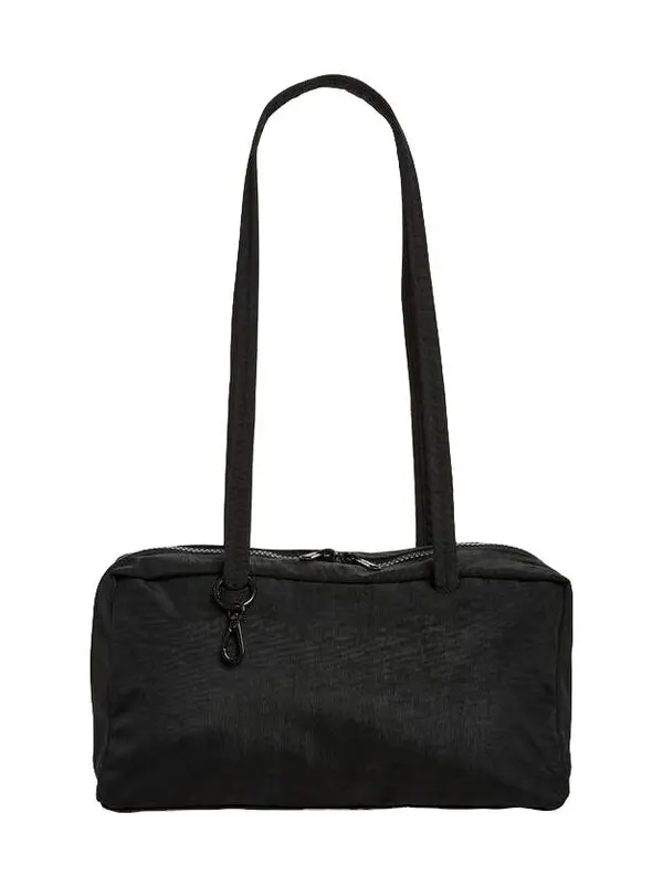 Baggu Recycled Nylon Bowler Bag - Black
