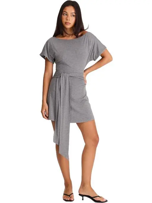 SASHA THERESE Lorelei Mini Dress - Grey