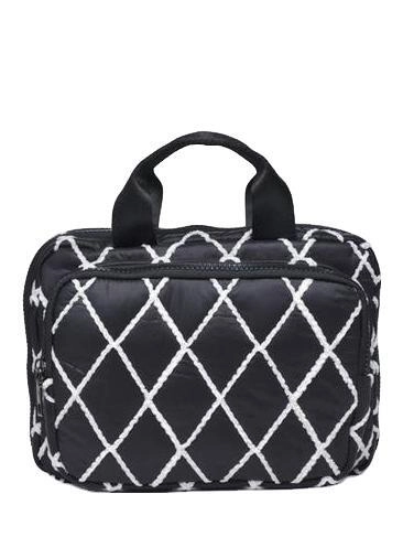 URBAN ESSENTIALS Maelis Textured Travel Organizer - Black