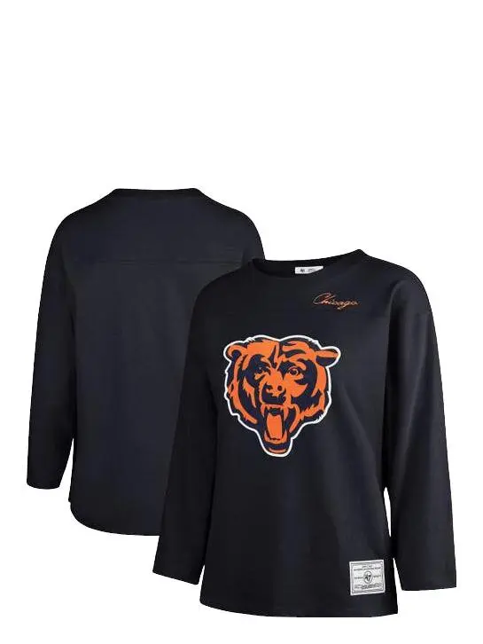 '47 47 Chicago Bears Game Nod Timeless Long Sleeve T-shirt - Navy