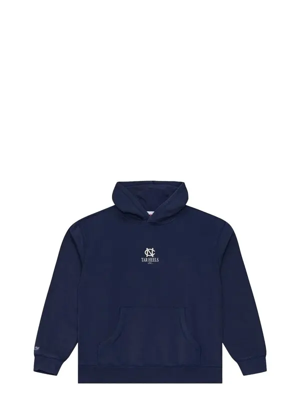 Mitchell & Ness North Carolina Tar Heels Core Icon Fleece Hoodie - Navy