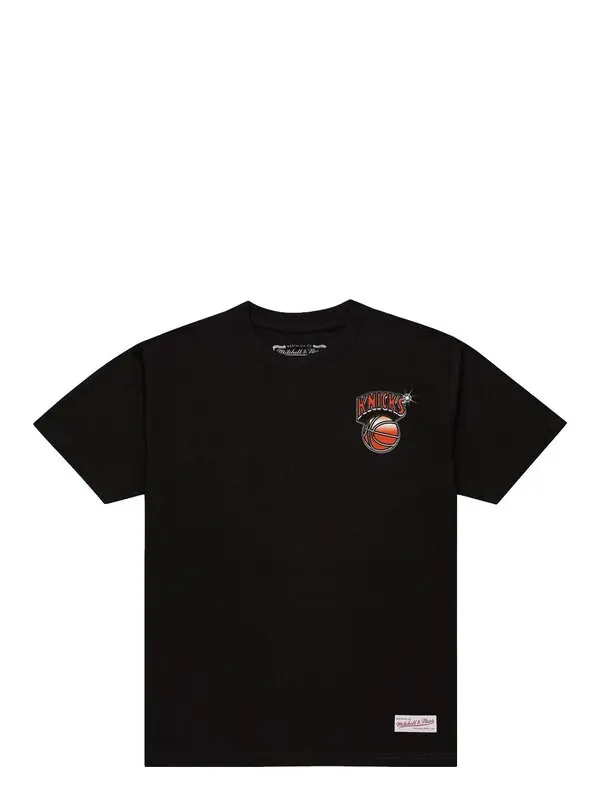 Mitchell & Ness New York Knicks Airbrush T-shirt - Black