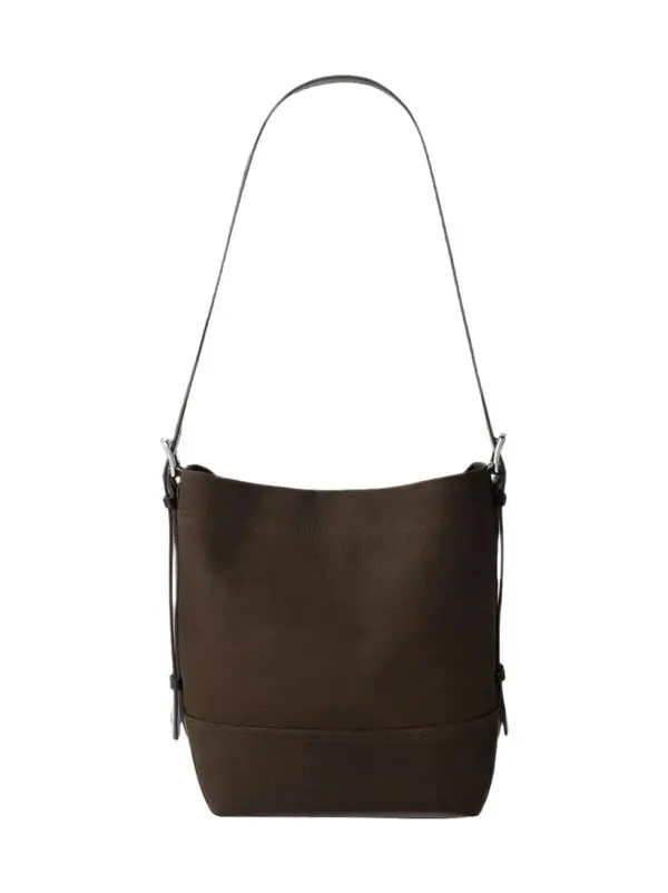 LEMAIRE Small Belted Tote - Brown