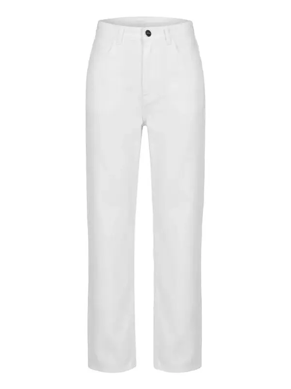RÓHE Beggy Denim Trousers - White