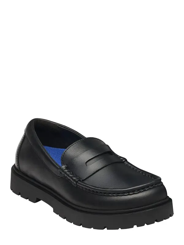 BIRKENSTOCK Highwood Loafer In Natural Leather - Black