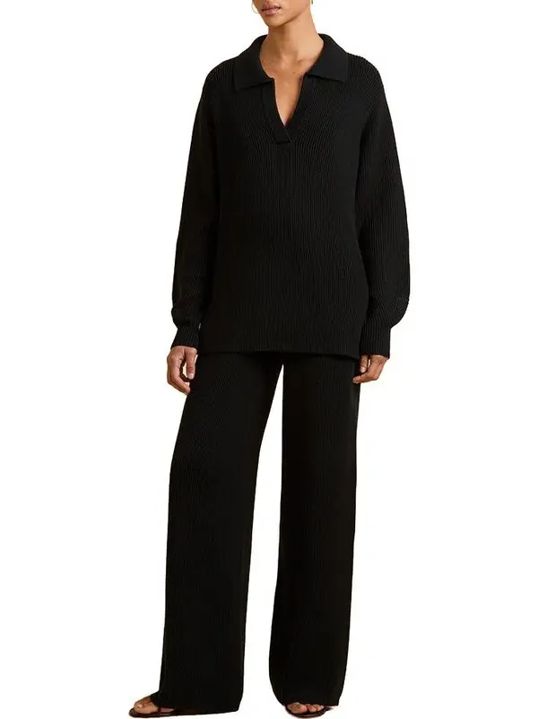 Olivia Von Halle Hutton Berlin Knitwear - Black