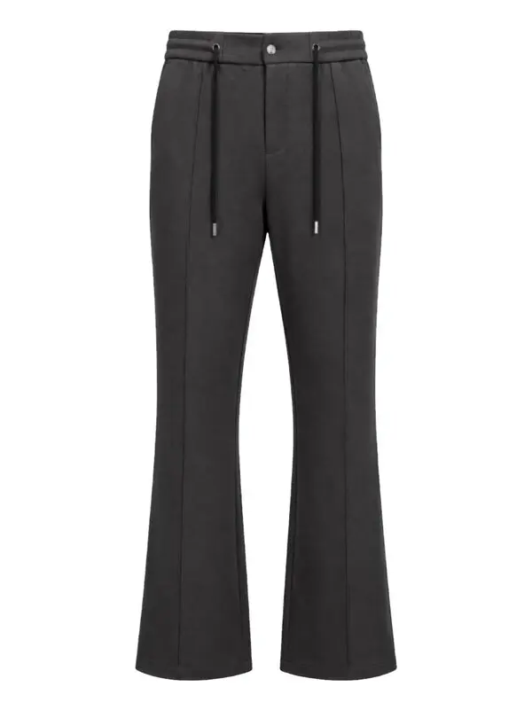 DAVID WEJ Enzo Cotton Loose Fit Trousers - Black