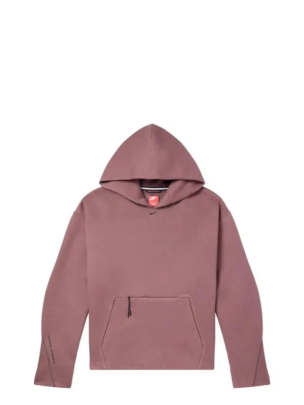 Nike Tech Ergo Jersey Hoodie - Red
