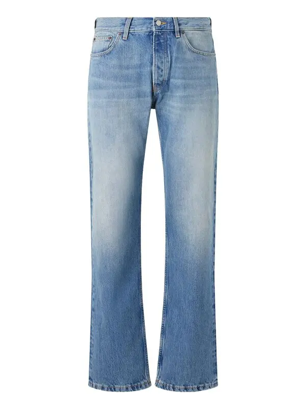 JEANERICA Arrow Straight-leg Jeans - Blue