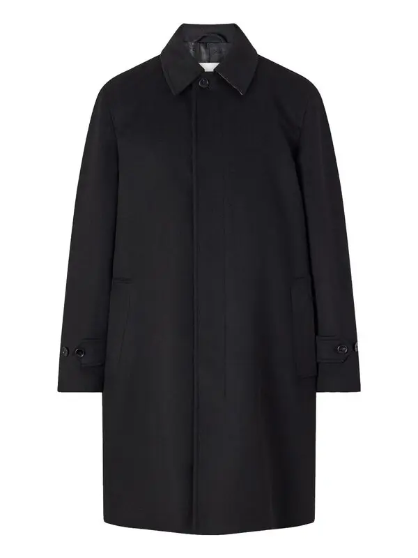 Burberry Tailored Cashmere Coat - Black