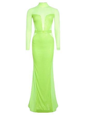 Elisabetta Franchi Maxi Dress - Green
