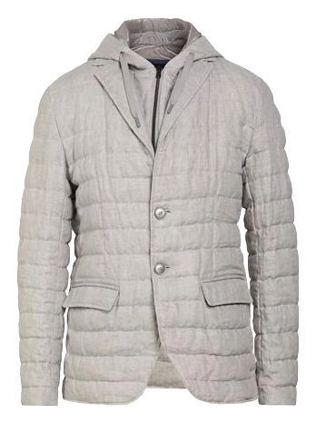 Herno Light Puffer Down Jacket With Hood - Grey