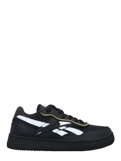 Reebok X Victoria Beckham Soft Leather And Textile Sneakers - Black