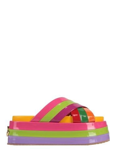 Dolce & Gabbana Calfskin Sandals - Fuchsia