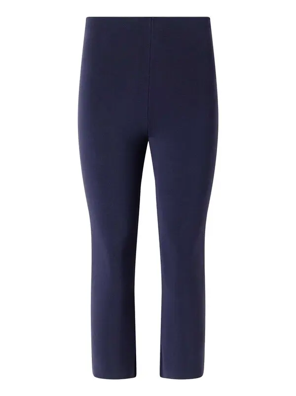 Faithfull The Brand Leandra High-rise Capri Pants - Navy