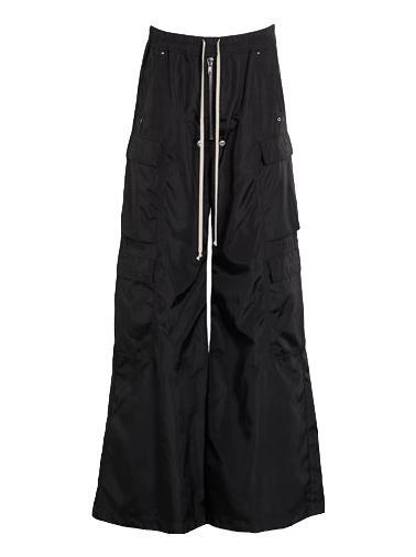 Rick Owens Polyamide Cargo Pants - Black