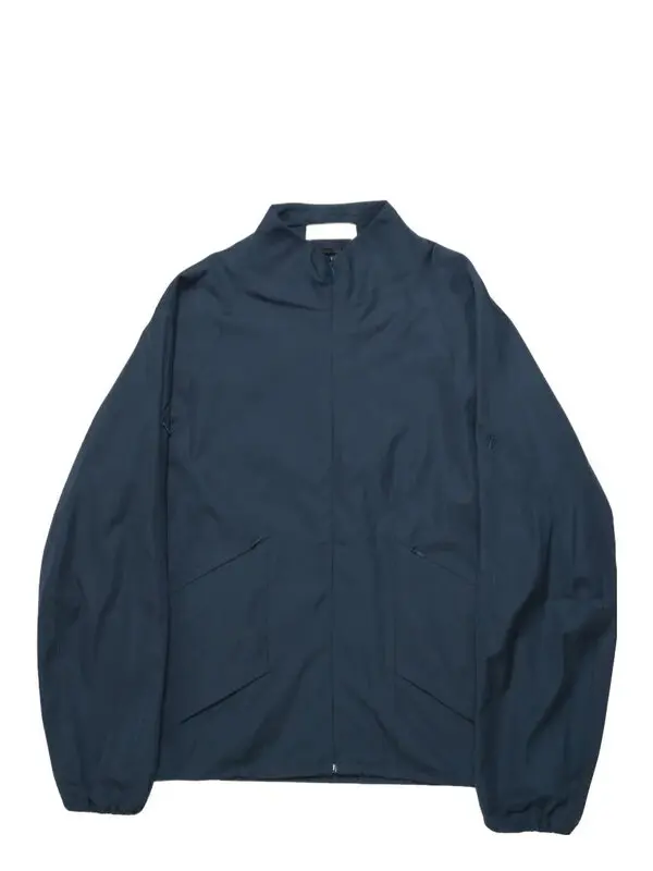 KIKO KOSTADINOV Funnel Neck Zip-up Casual Jacket - Blue