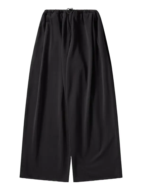KIKO KOSTADINOV Drawstring Waist-edge Casual Pants - Black