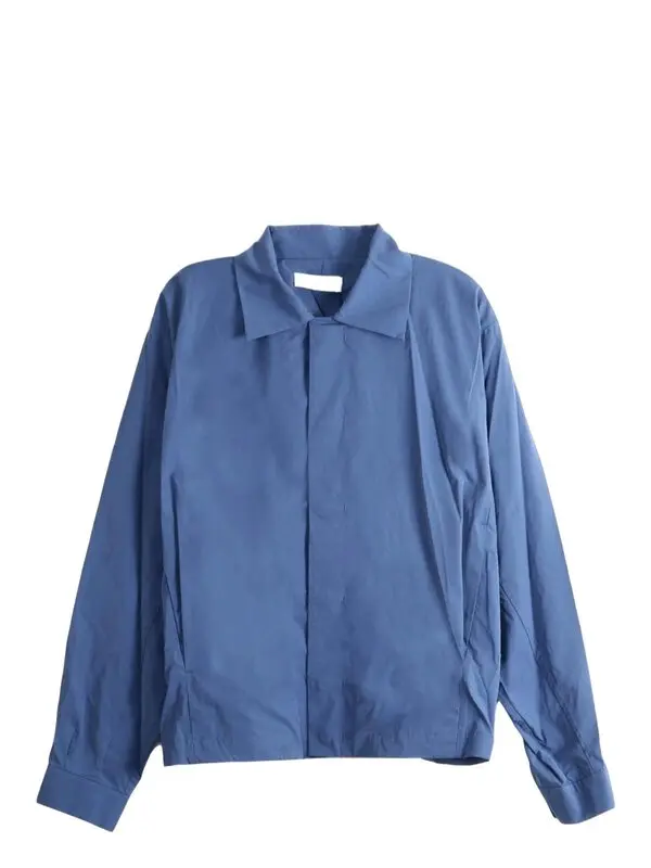 KIKO KOSTADINOV Pointed Collar Casual Jacket - Blue