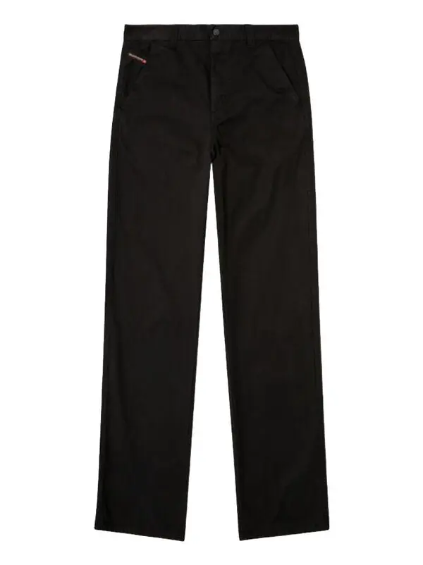 DIESEL® Cotton Trousers - Black