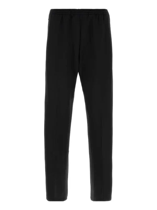 Gucci Elastic Waist Pleated Trousers - Black