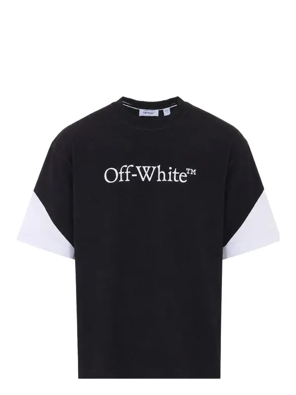Off-White Two-piece T-shirt Set - Black