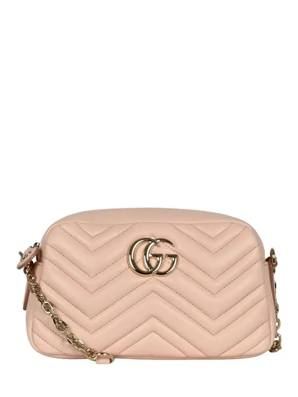 Gucci Gg Marmont Camera Bag - Pink