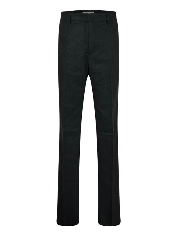 Bottega Veneta Solid Tailored Straight Leg Trousers - No